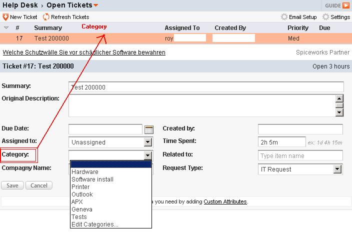 How Could I Add A View Column For The Standard Attributes That I Ve Added Spiceworks Support