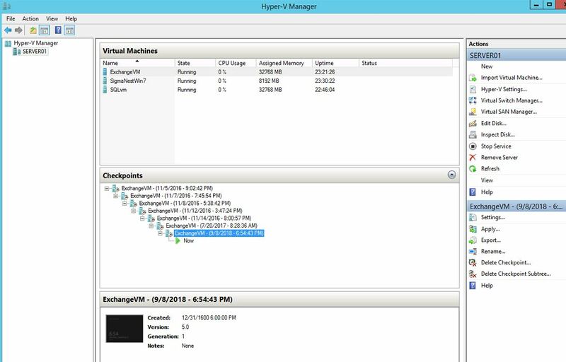 Removing Old Hyper V Snapshots Virtualization Spiceworks Community