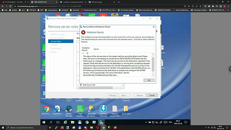 The service - WinRM does not start after restarting - Windows Server ...