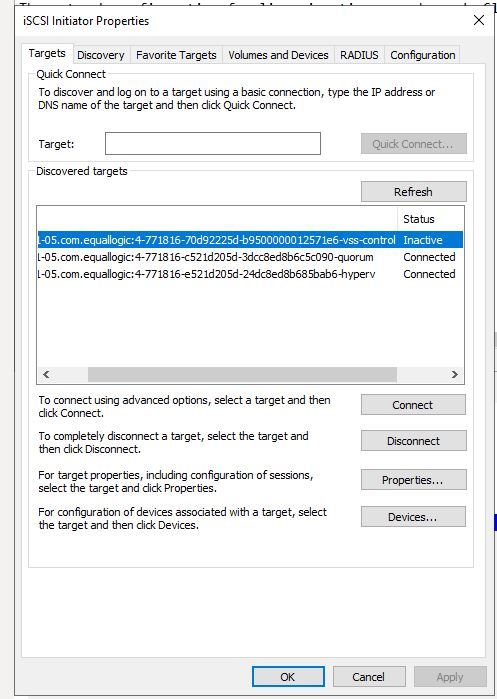 Hyper-V cluster validation problem with storage - Virtualization - Spiceworks Community