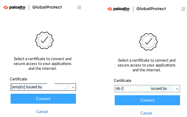 Configure Global Protect with certificate authentication - Security - Spiceworks Community