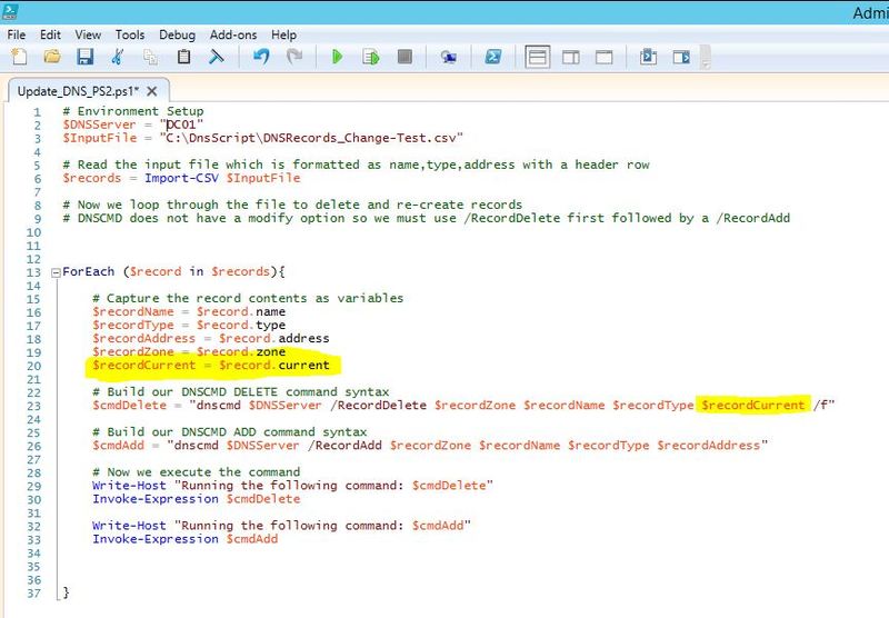 dnscmd delete (same as parent) A records - non AD - Programming & Development - Spiceworks Community