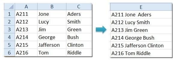 Merge and Combine Columns without Losing Data in Excel - Databases - Spiceworks Community