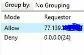 Problem trying to block IP in IIS - Windows - Spiceworks Community