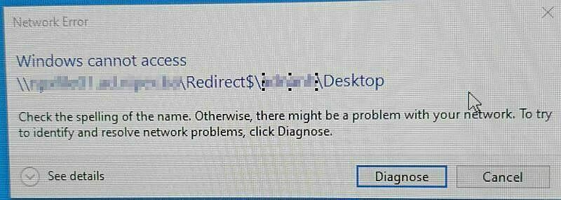 folder redirection requires refresh on logon - Software & Applications - Spiceworks Community