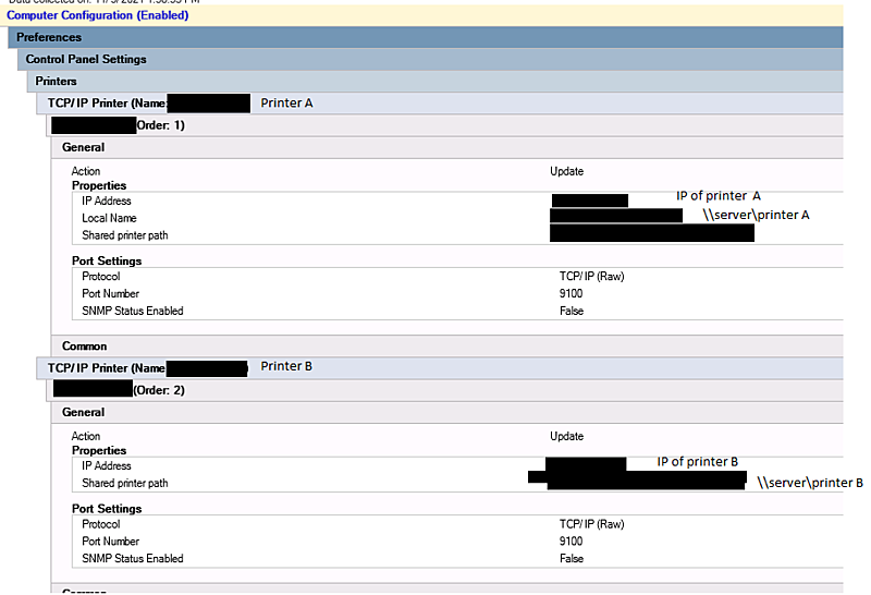 Gpo Printer Deployment Printer Deploys 2x What Am I Doing Wrong Here Windows Spiceworks 