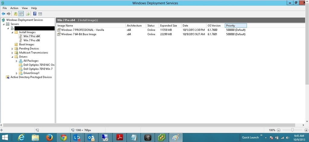 WDS - remove old capture and install images from boot menus - Software ...