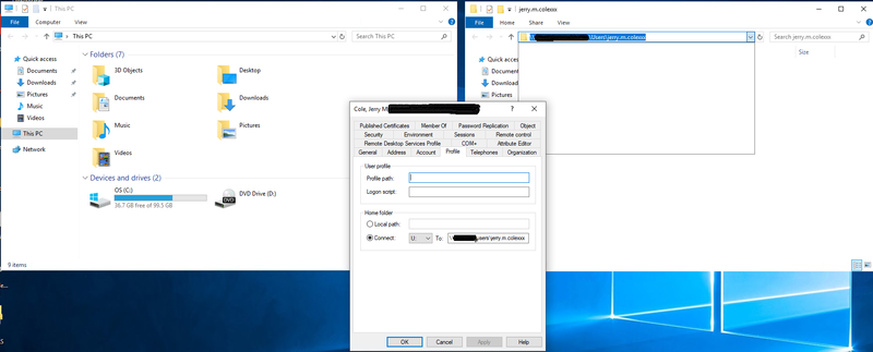 Powershell Mapped Drive Is Created And Accessible But Not Displayed Programming And Development