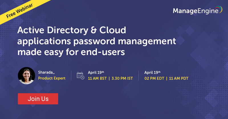 Active Directory and Cloud applications password management made easy ...