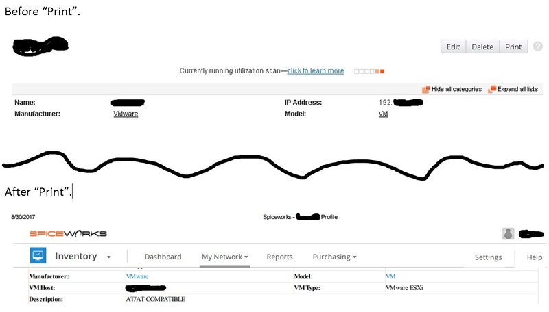 Printing Complete Profile - Spiceworks Support - Spiceworks Community