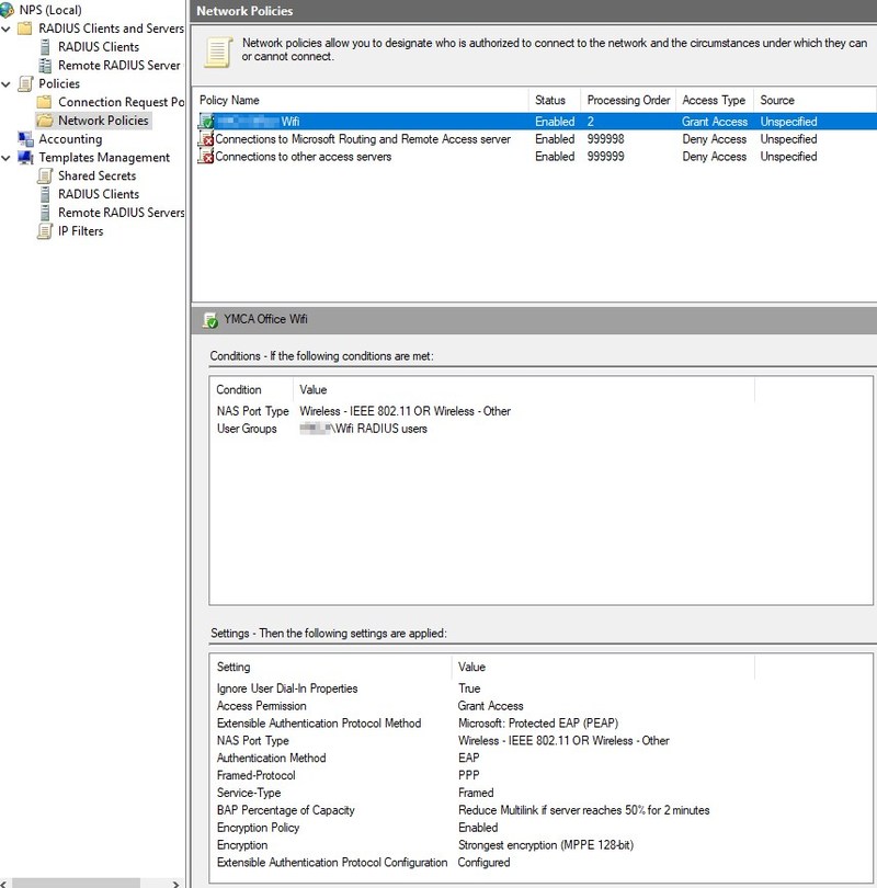 Migrating NPS RADIUS auth from server 2008 to 2019, but not working - Software & Applications ...