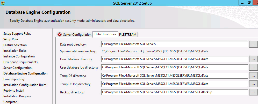 Best practice for Sharepoint 2013's SQL Server (2012) db directory - Databases - Spiceworks ...