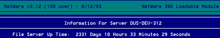 Who is still using Netware 6.5 and why? - Networking - Spiceworks Community