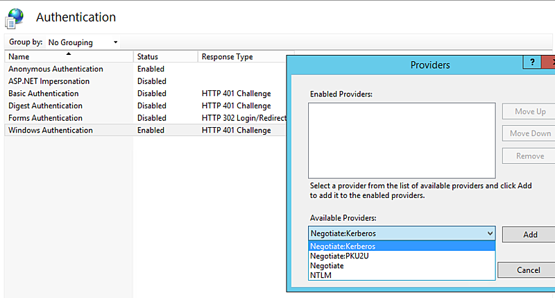 I need to disable basic authentication on our 2016 Exchange server ...