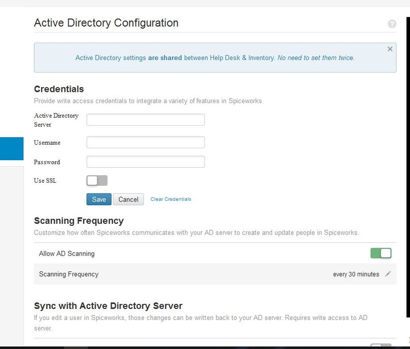 Active Directory authentication user unable to authenticate - Spiceworks Support - Spiceworks ...