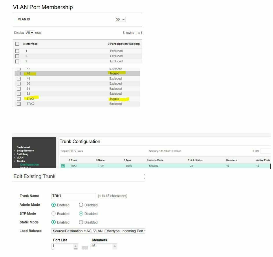 Configuring VLAN between Watchguard M270 and HP 1820 switch - Networking - Spiceworks Community