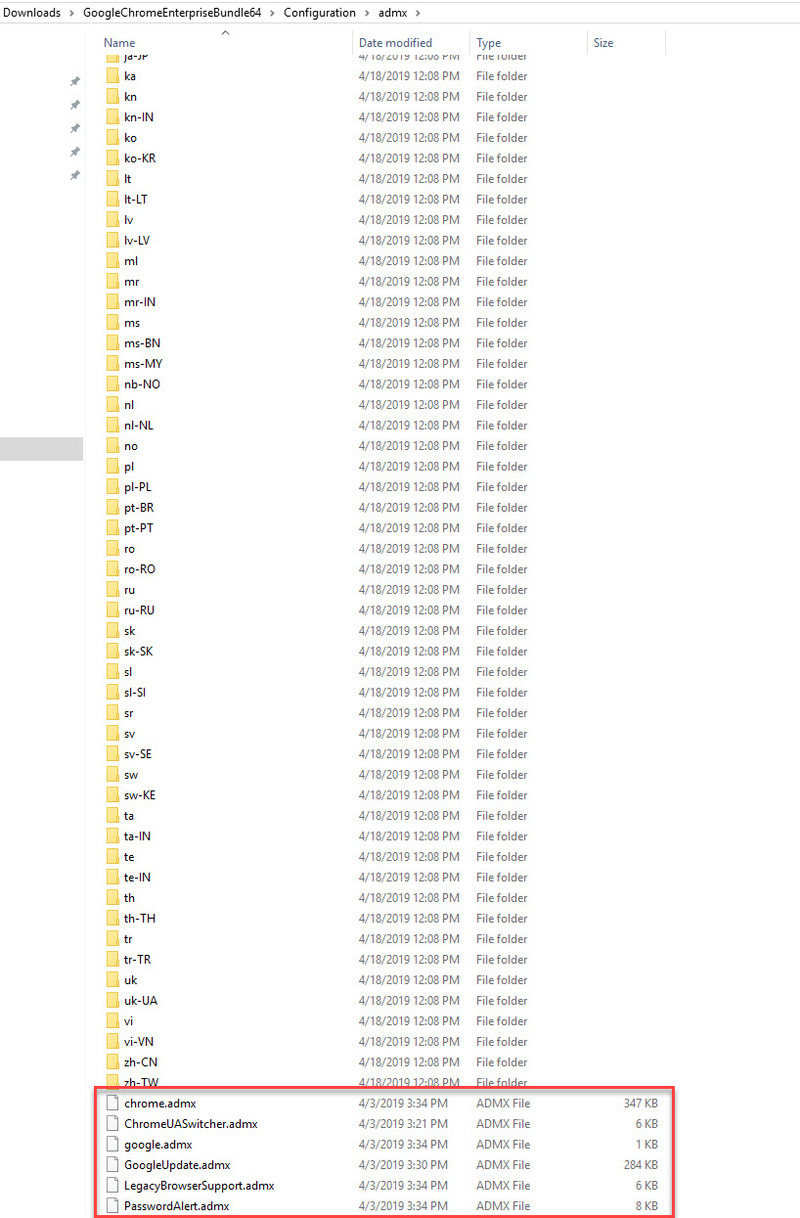 Google Chrome Group Policy ADMX/ADML template not appearing in Group ...
