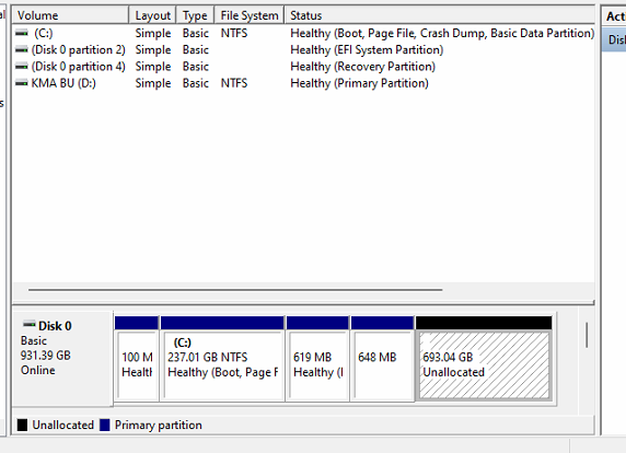 Can I move a Recovery Partition - Hardware & Infrastructure ...