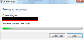 Remote user keeps getting 'reconnect' message - Software & Applications ...