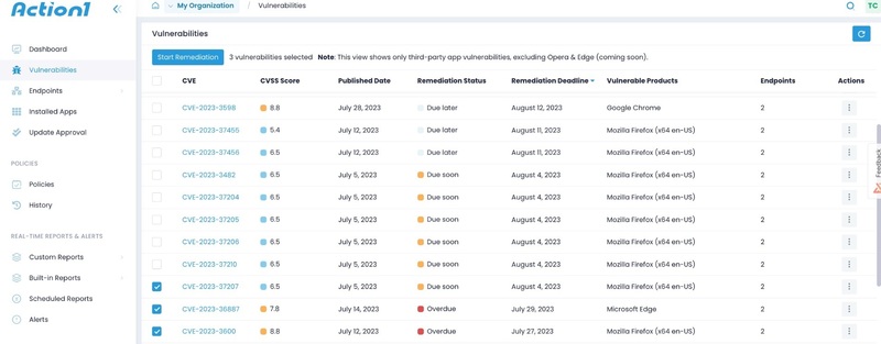 NEW Action1 Platform: Vulnerability discovery and remediation - Action1 ...