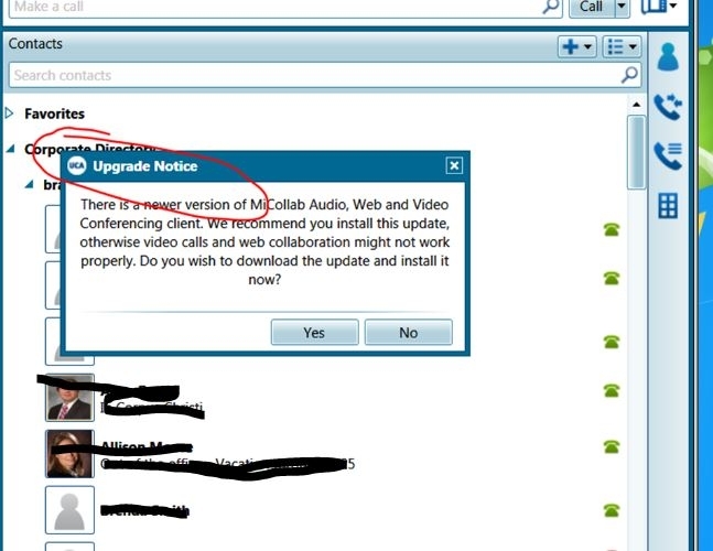 Mitel MiCollab Audio/Web conferencing client. - Software & Applications ...