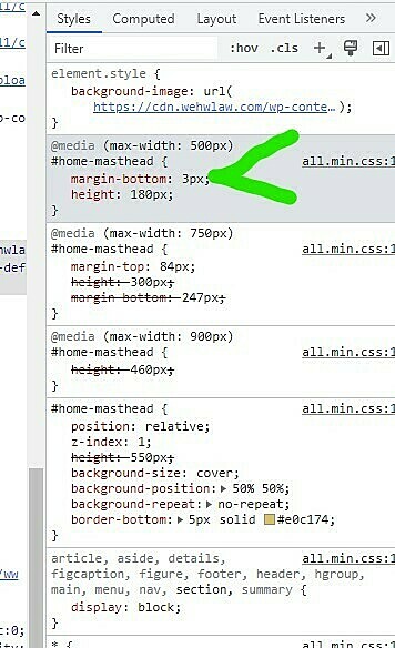 Can't get rid of white space below heading on smartphones - Programming & Development ...