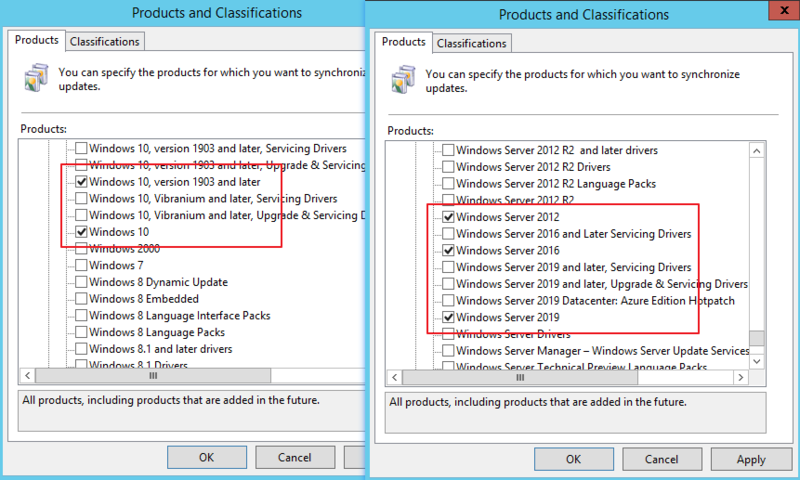 WSUS do not offer security patches to install - Software & Applications ...