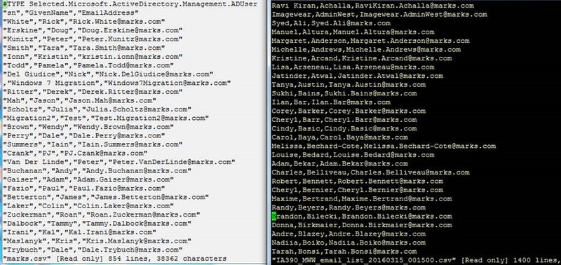 Edit output of PowerShell .TXT file. - Programming & Development - Spiceworks Community