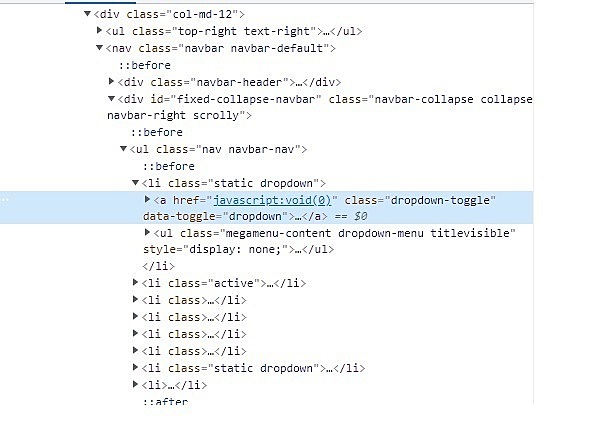 Reducing size of mega-menu drop down element. - #3 by geeji1 - Programming & Development ...