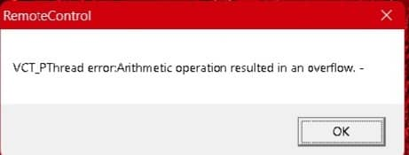Why does this "Arithmetic operation resulted in an overflow" error ...