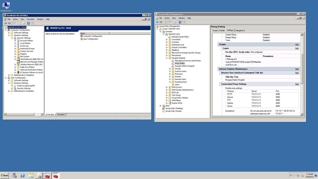 Group policy proxy settings not applying - Software & Applications - Spiceworks Community