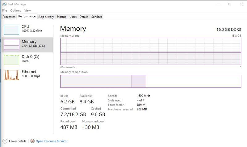 Memory Usage in Windows 10? - Windows - Spiceworks Community