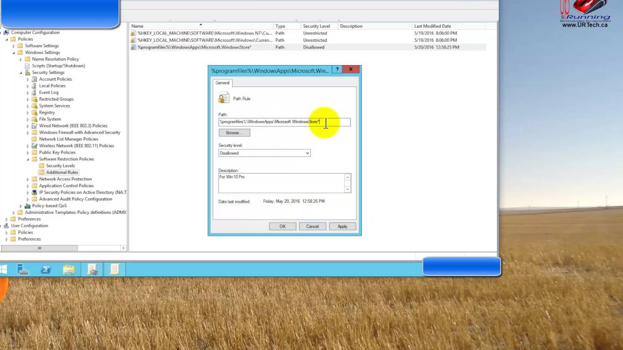 Disabling Windows 10 Store via GPO - Software & Applications ...