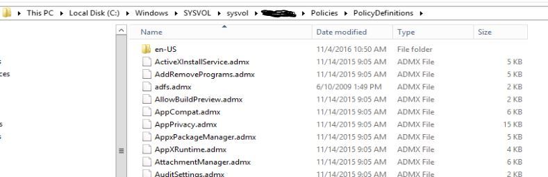 Windows 10 1067 Updating the ADMX Files? - Windows - Spiceworks Community
