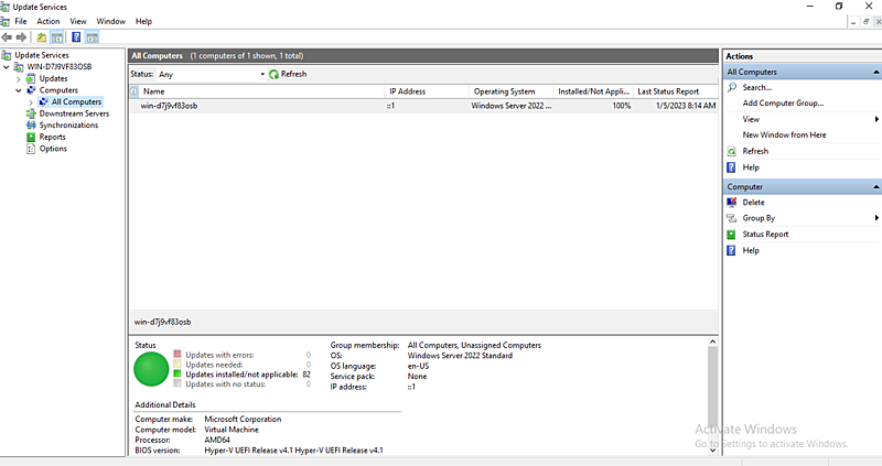 Wsus Server Not Reporting Status To Itself Windows Spiceworks Community