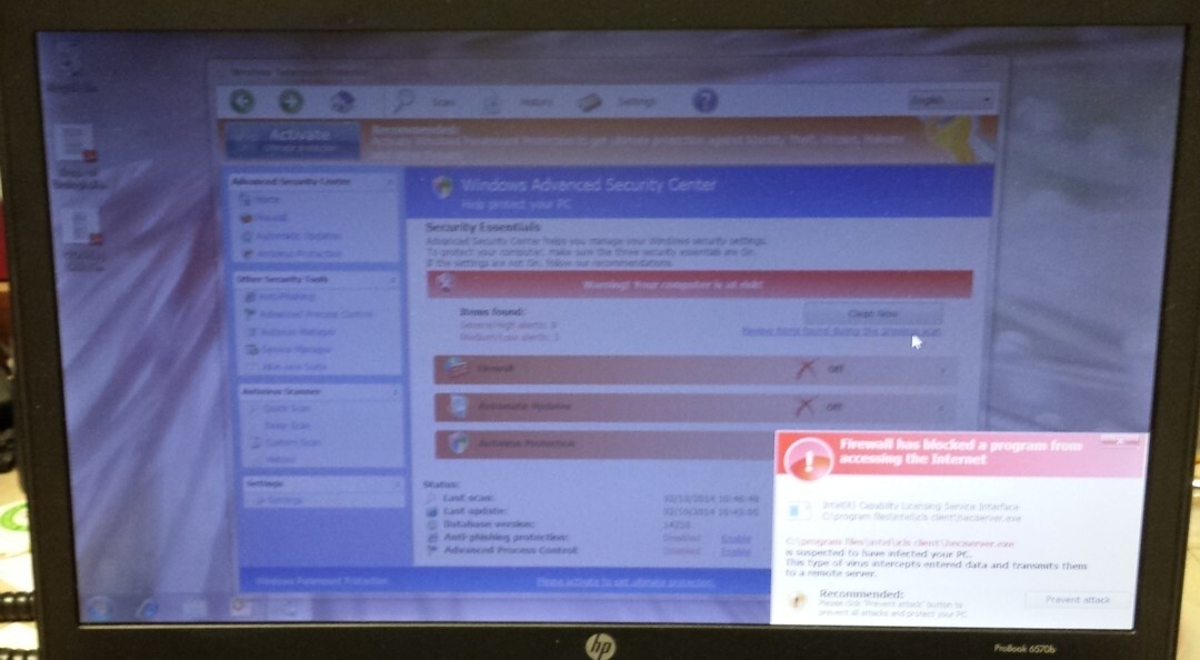 Windows Paramount Protection Fake AV - Software & Applications ...