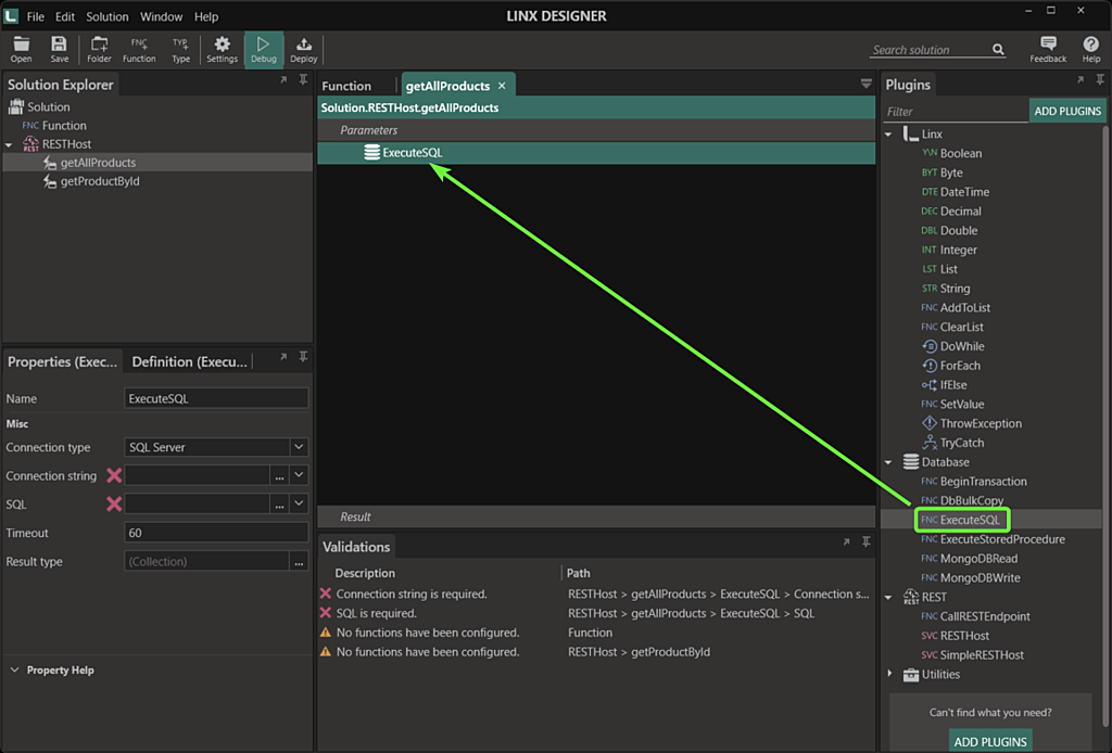 How To Build And Host An Api Using Linx Databases Spiceworks Community