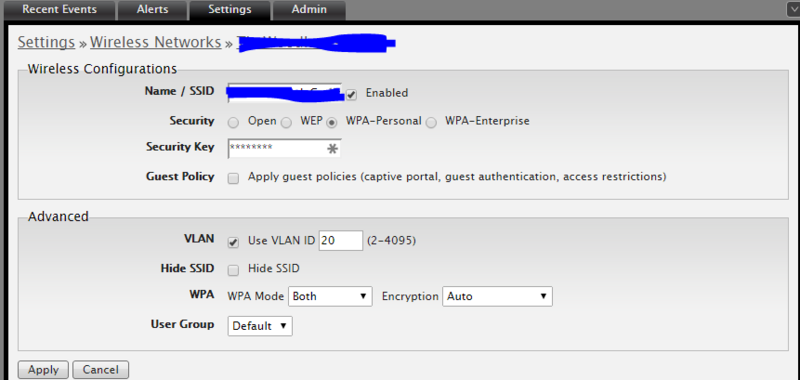 Ubiquiti Unifi VLAN DHCP - Networking - Spiceworks Community