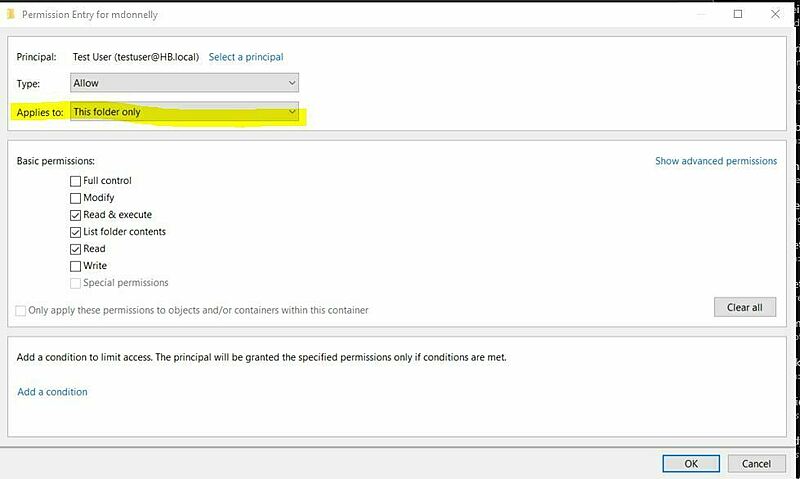 Windows Permissioned \Subfolder within Main - Software & Applications - Spiceworks Community