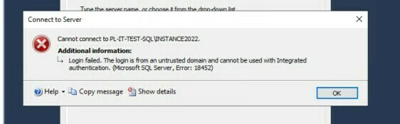 SQL Server 2022 connection problem - Databases & Queries - Spiceworks Community