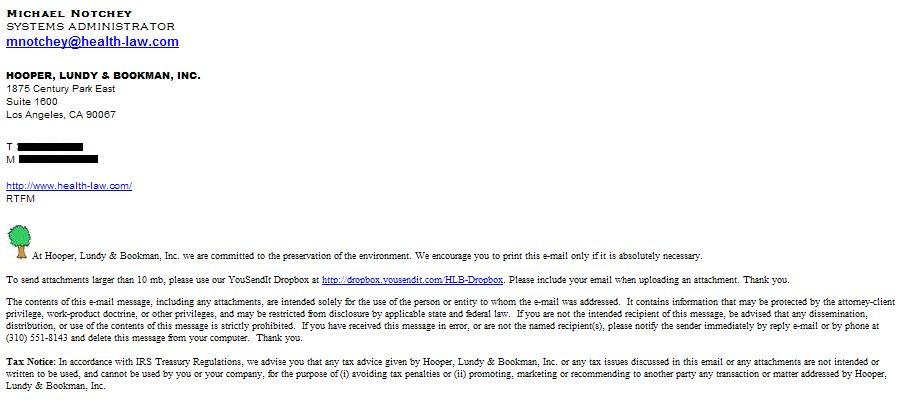 Does anyone have any ideas about 'green' email signatures? - IT & Tech ...