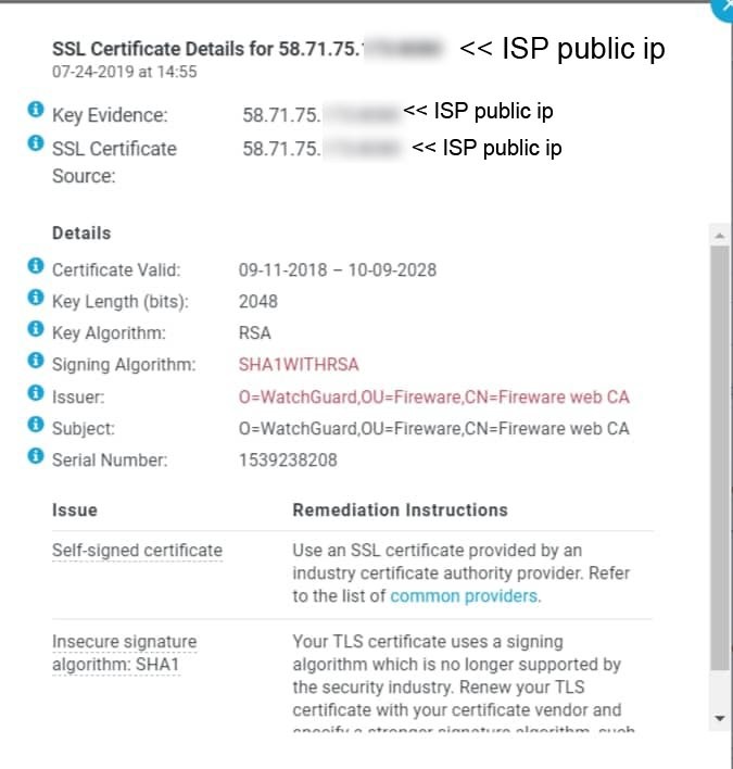 Comodo SSL certificate for Watchguard - Networking - Spiceworks Community