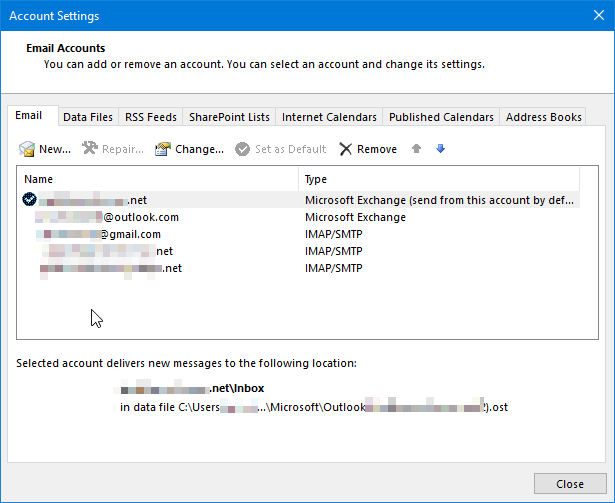 What do the address lists in Outlook 365 mean? - Software ...
