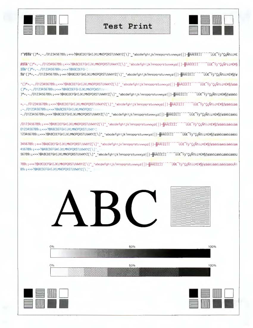 Brother HL-L3280CDW Color - blue doesn't print across entire page ...