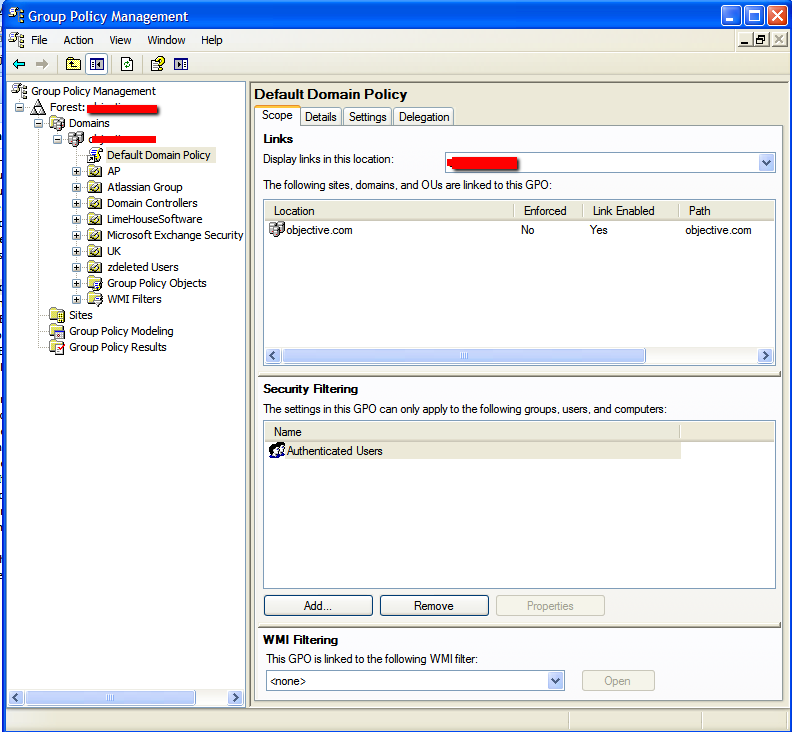 Spiceworks scanning and Active Directory/GPO WMI settings - Windows - Spiceworks Community
