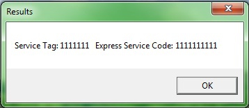 Get Dell Service Tag and Express Service Code from network - IT & Tech ...