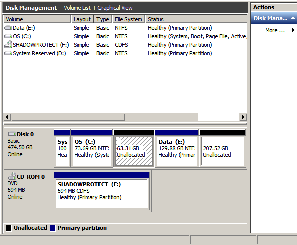 Moving unallocated space - Windows - Spiceworks Community Moving unallocated space - Windows - Spiceworks Community