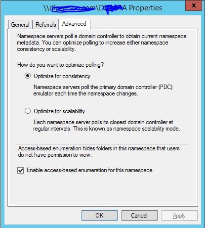 Windows Server 2012 R2 file shares and Access-Based Enumeration - Windows - Spiceworks Community