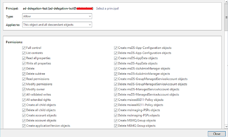 Disable AD user - Insufficient access rights to perform the operation - Software & Applications ...