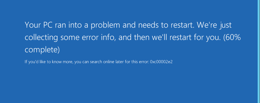 2012 R2 DC CRASH and Won't Boot with Error 0xc00002e2 - #2 by peterunderwood - Data Storage ...